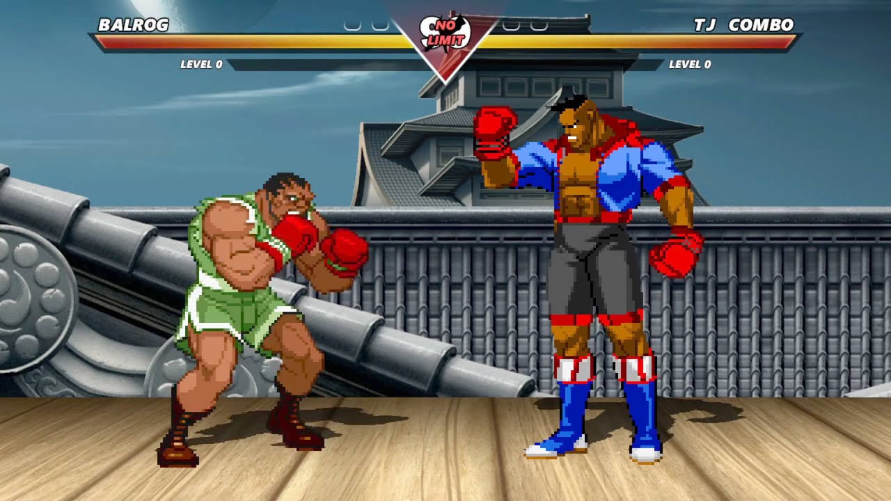 TJ COMBO vs BALROG - REQUESTED BATTLE #6 - STREET FIGHTER HARDEST LEVEL ...