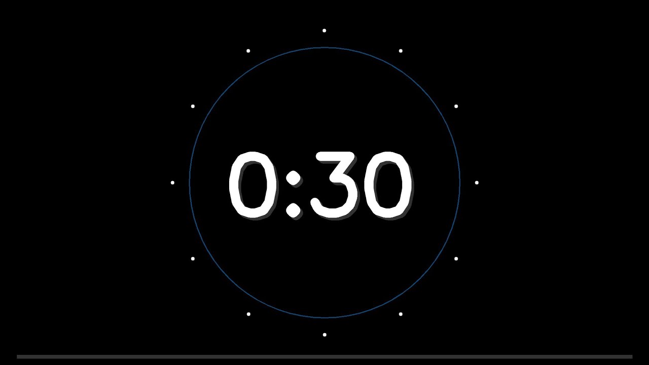 30 Second Timer - YouTube