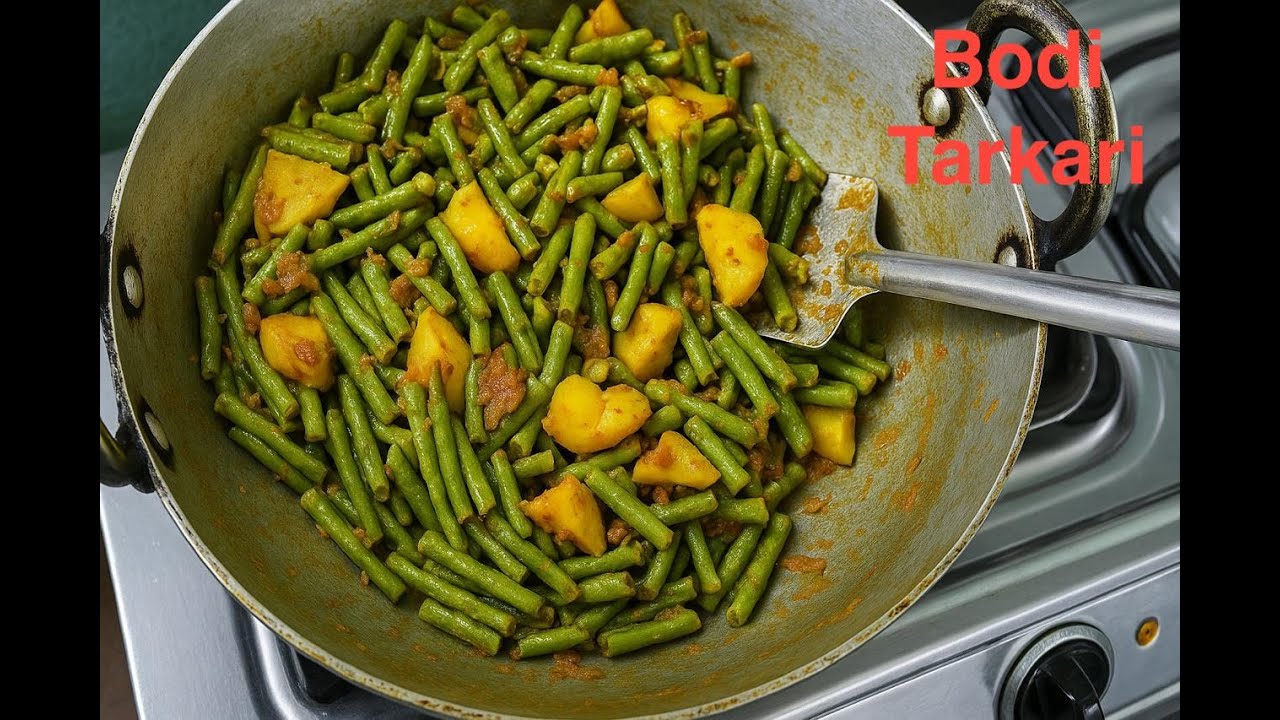Traditional Nepali Bodi Aloo Tarkari | Simple & Delicious Homemade ...