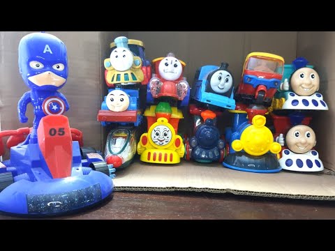 Thomas and friends toys come out of the Box,Gair Train,Kereta thomas ...