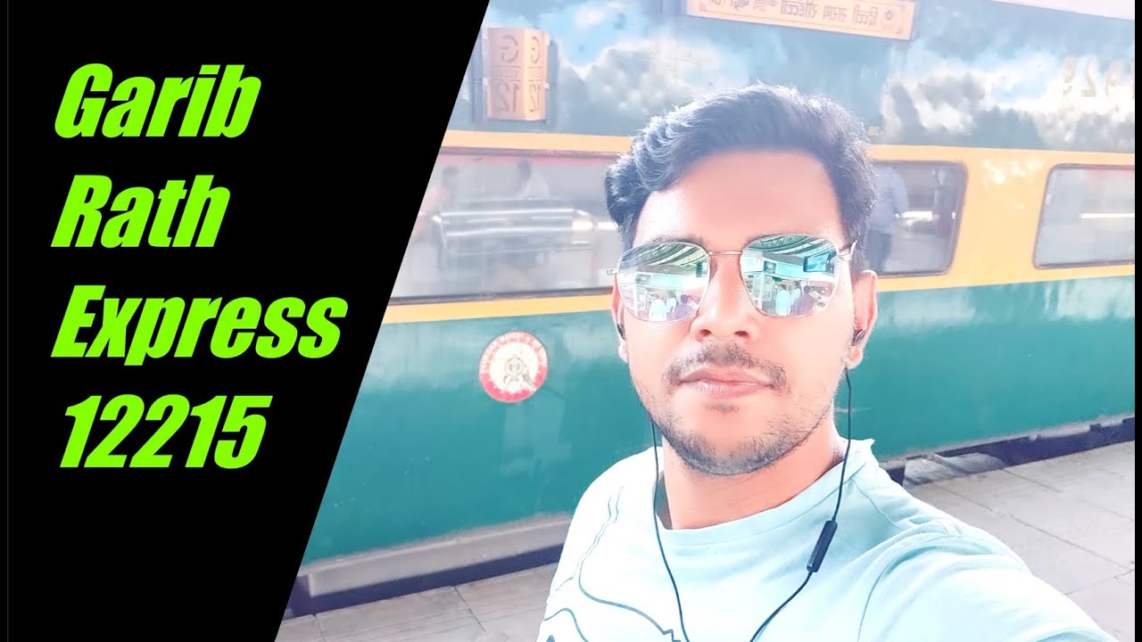Second Garib Rath Express for Delhi to Mumbai | 12215 #railway # ...