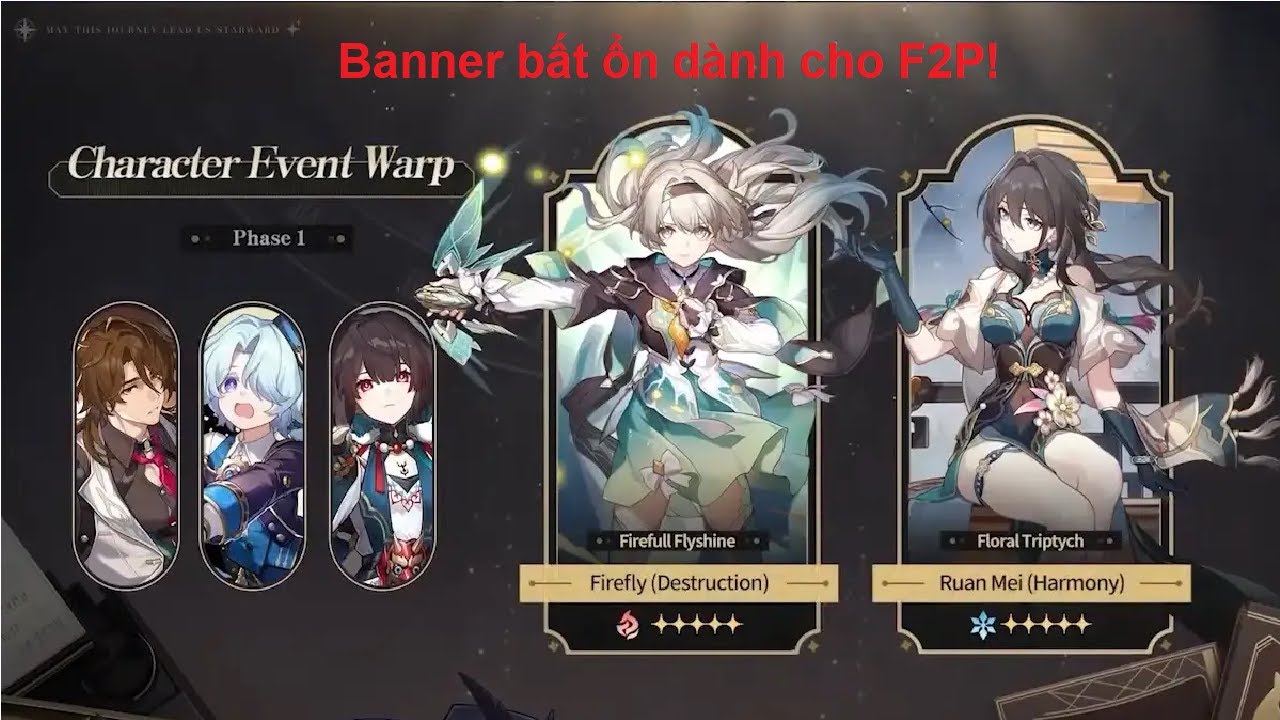 Honkai Star Rail - Buổi quay Banner Phase 1, giữa FireFly và Ruan Mei ...