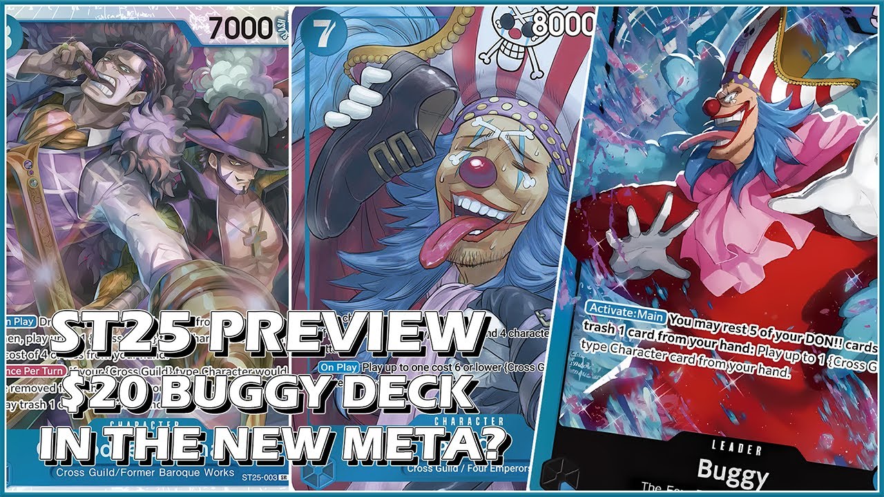 BUGGY | ST25 PREVIEW, THE $20 NEW META DECK? | BUILD & GAMEPLAY | OP11 ...