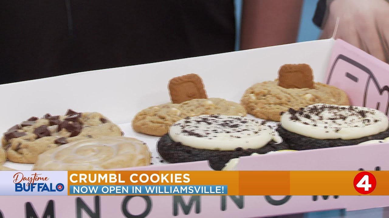 Daytime Buffalo: Crumbl Cookies now open Williamsville! - YouTube