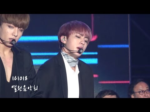 161018 열린음악회 피땀눈물 (Blood Sweat & Tears) 4K full ver. / BTS 방탄소년단 진 JIN FOCOUS