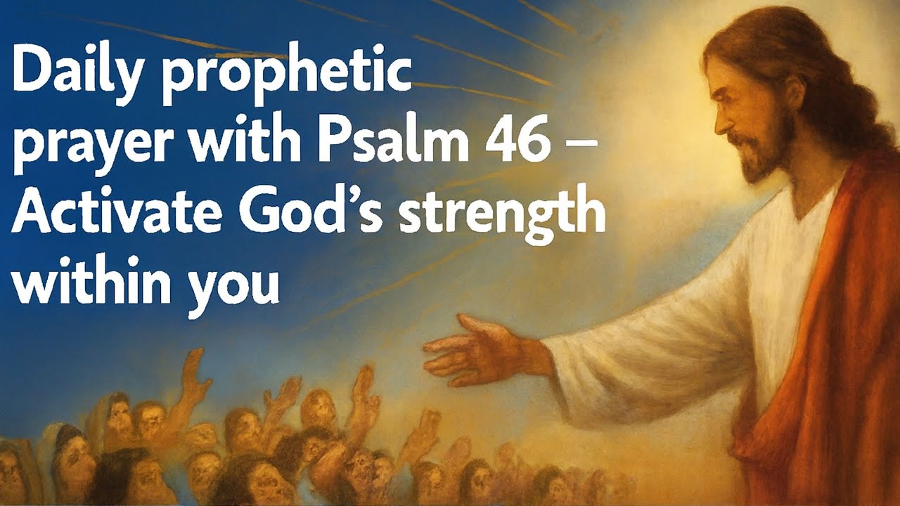 Daily prophetic prayer with Psalm 46 – Activate God's strength within ...