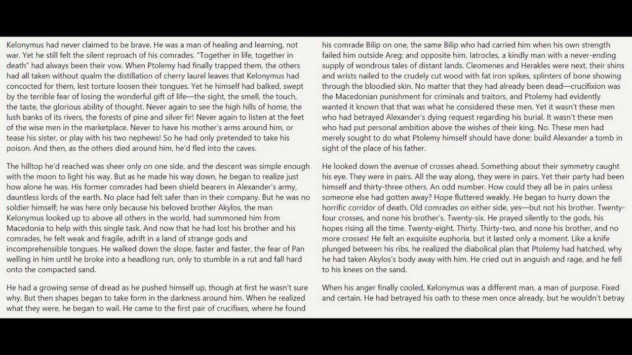 The Alexander Cipher | Prologue - YouTube