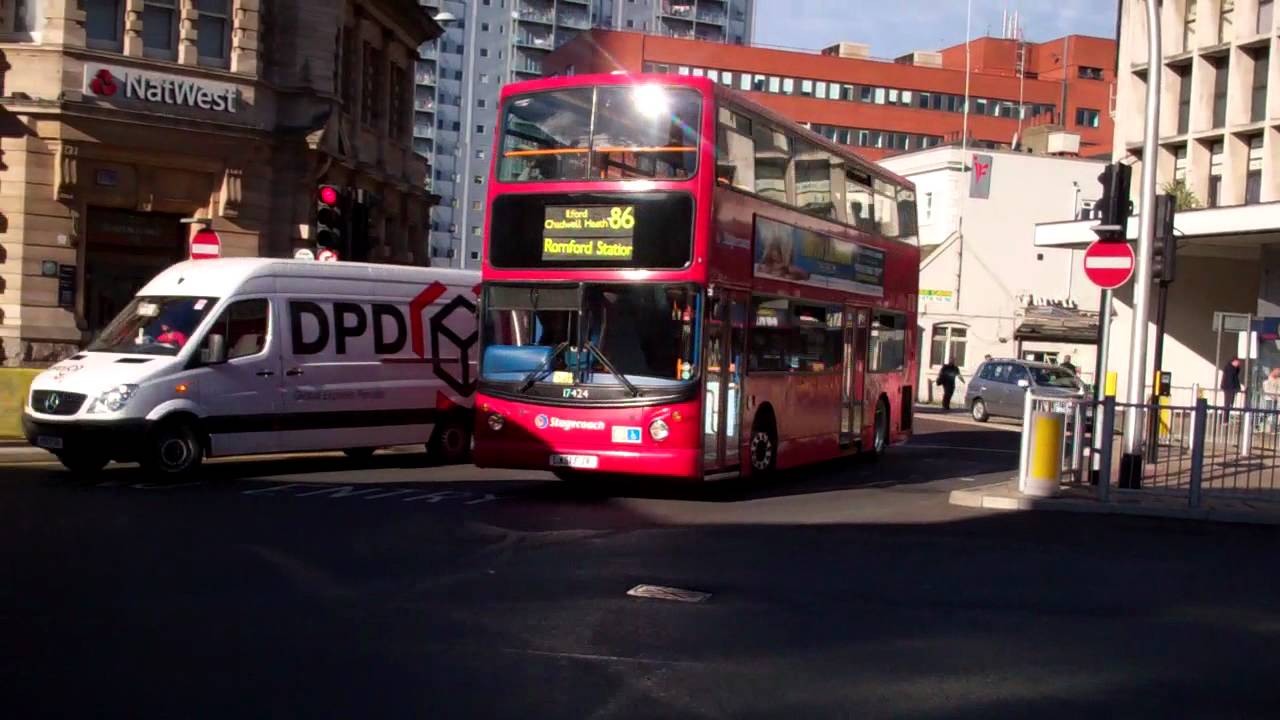 East London Transit Route EL2, First London Route 25 and Stagecoach ...