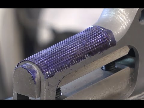 1911 Frame Checkering pt2 - YouTube