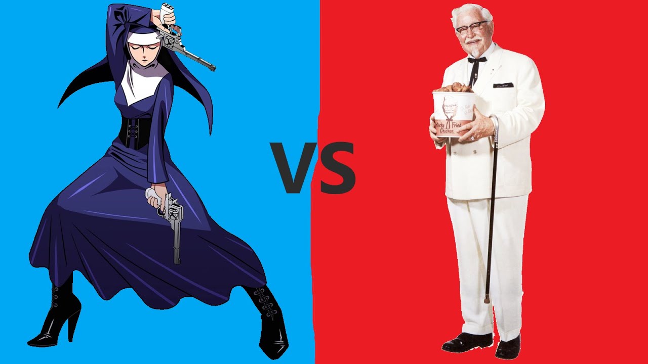 Mugen - Anonym (me) Vs Colonel Sanders by Peg (AI) - YouTube