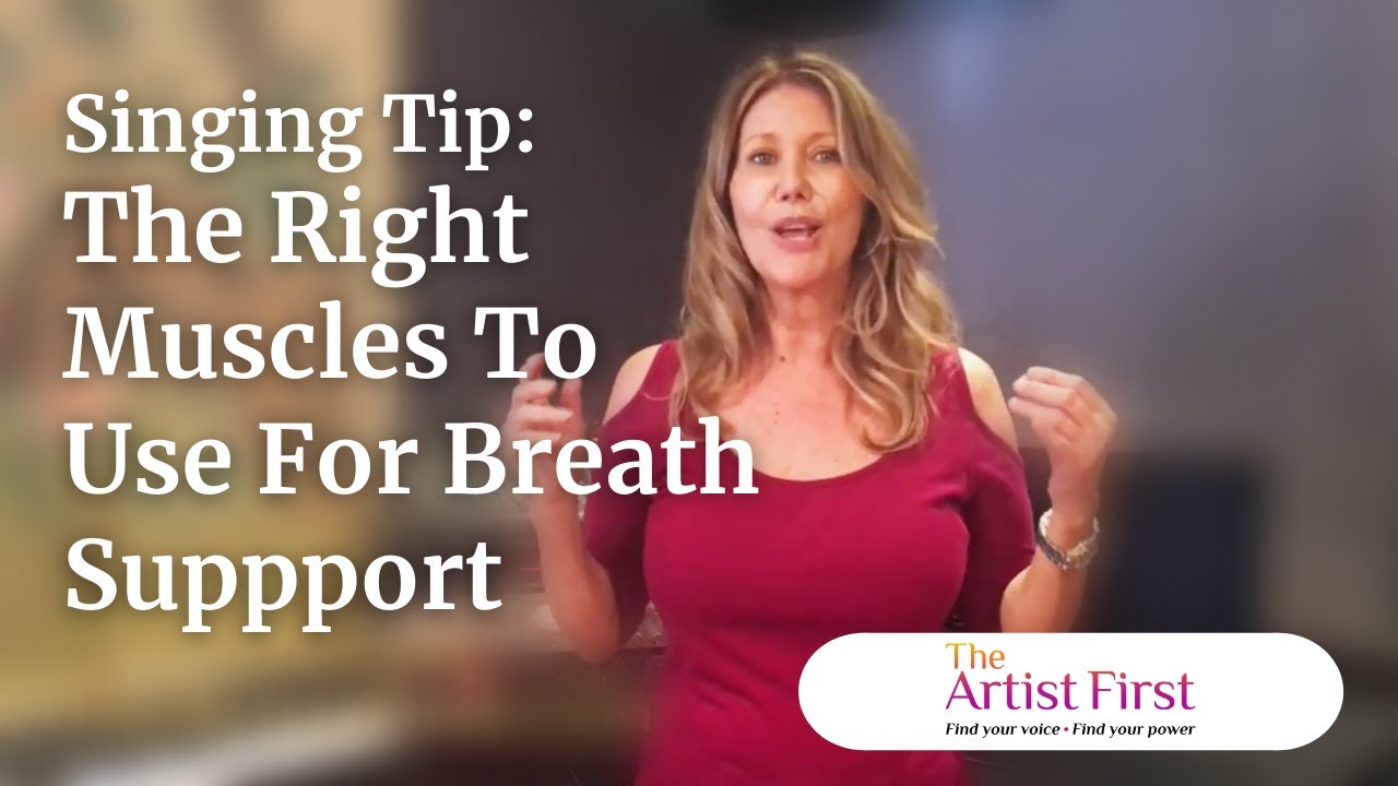 The Right Muscles to use for Breath Support | 1 Minute Singing Tips ...