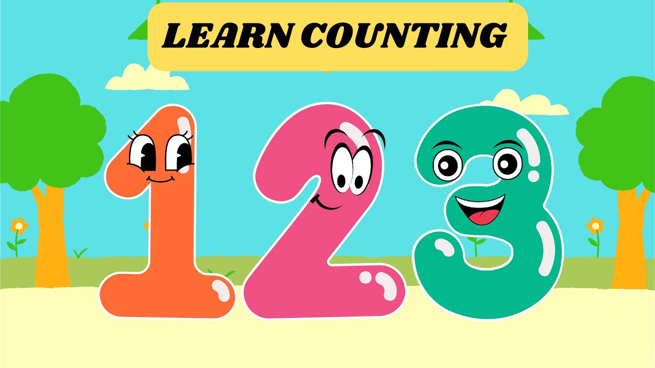 Educational Fun: Learn Counting with Numbers 1 to 10 - YouTube
