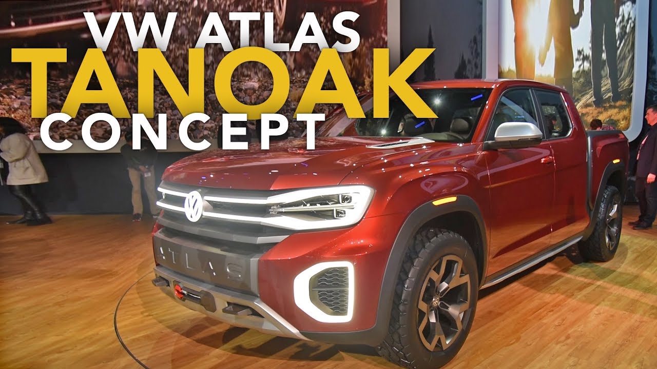 Volkswagen Atlas Tanoak and Cross Sport Concepts First Look - 2018 New ...