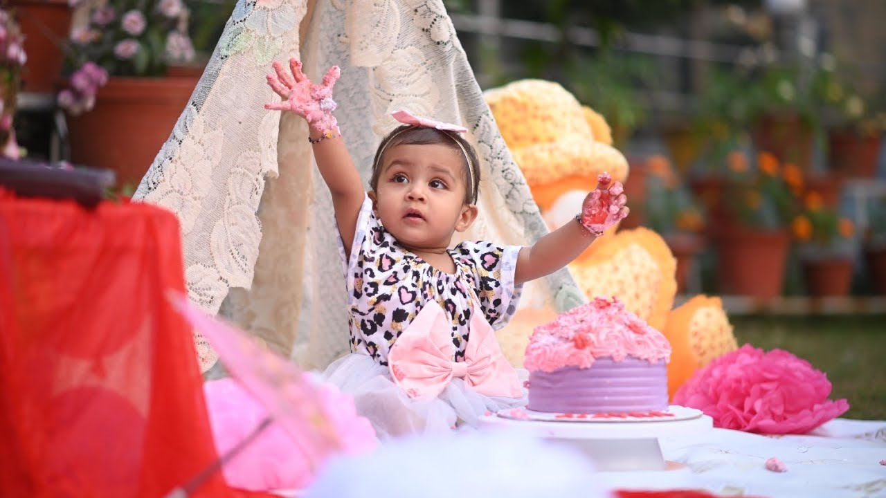 First Birthday Celebration|| Best 1st Birthday Teaser || Baby Alayna ...