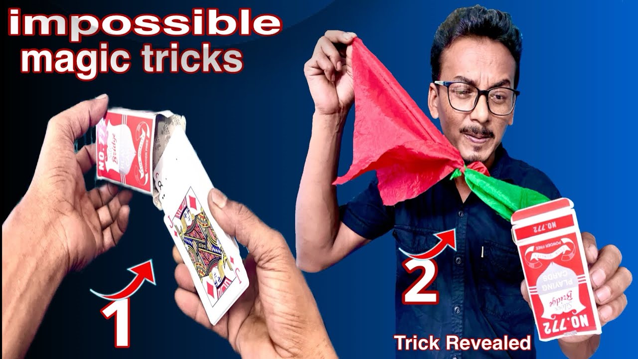 Tash ke Patte ko Rumal Banana Jadu Sikhen | - YouTube