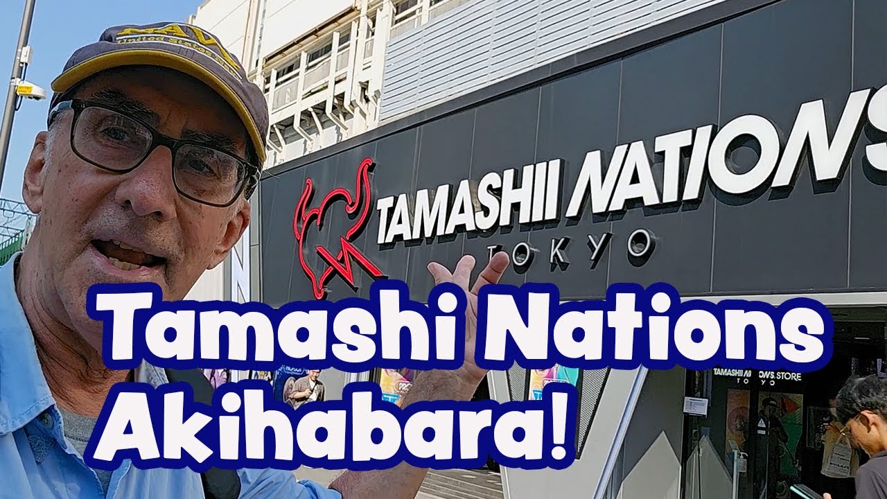 Tamashi Nations Toy Store Akihabara Japan! - YouTube