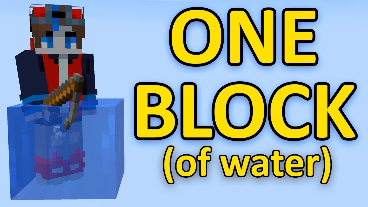 I Spent 100 Days on One Block of Water - YouTube