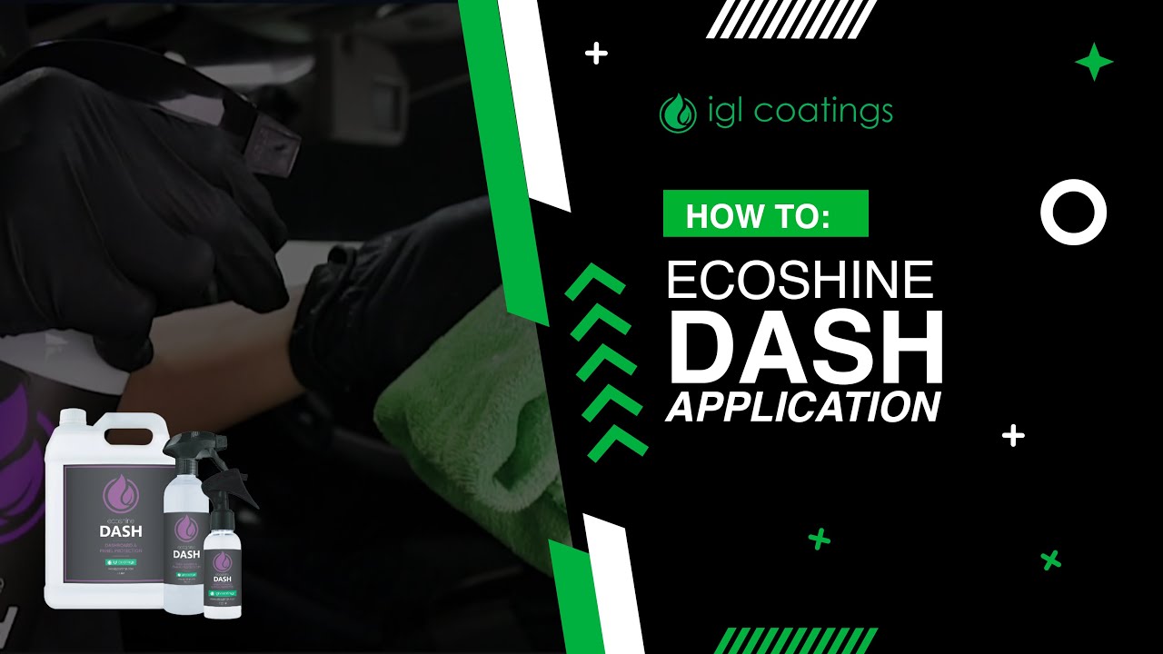 How to Apply: IGL Coatings Ecoshine Dash - YouTube
