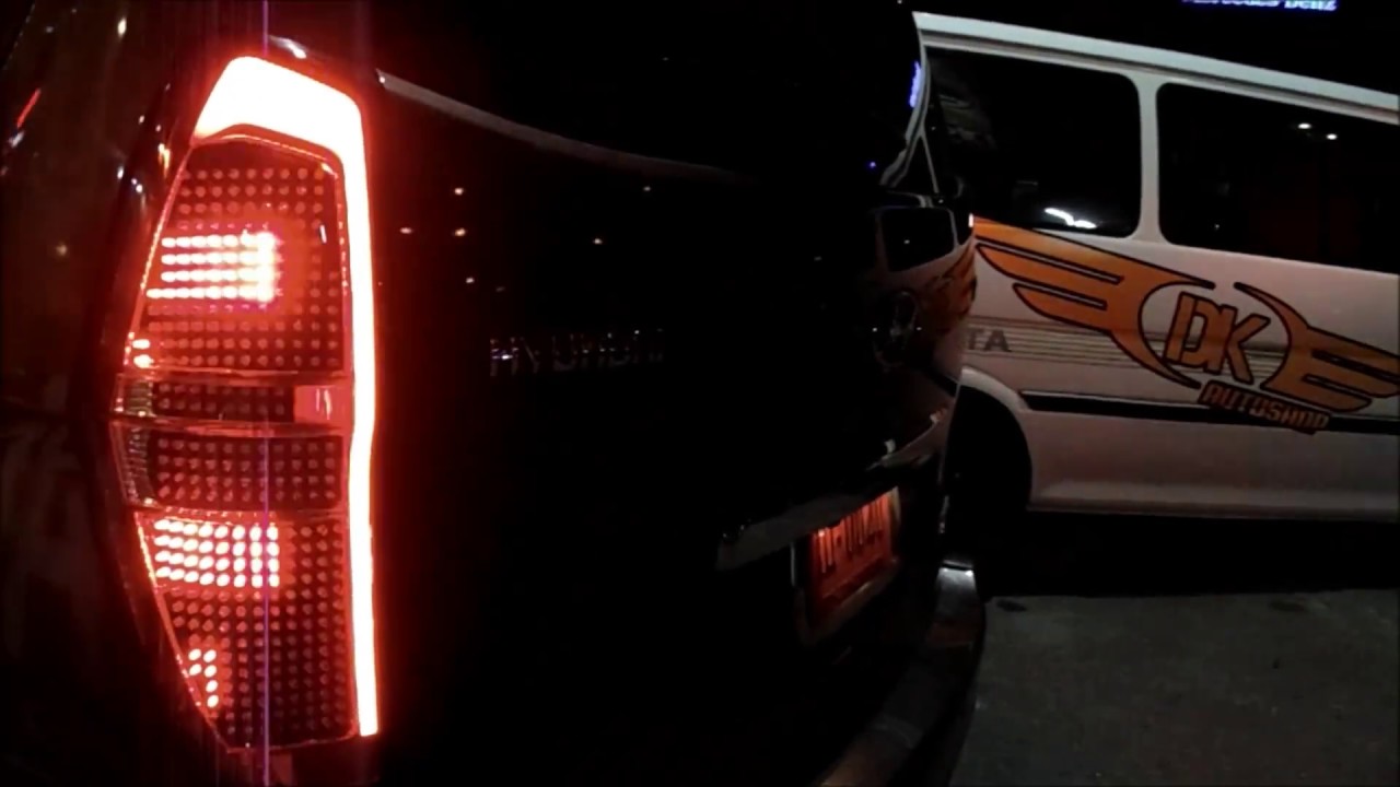 HYUNDAI H1 ไฟท้าย VIP CUSTOM MODIFIED BY DK - YouTube