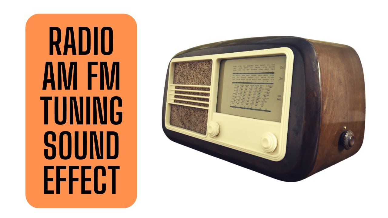 Radio am fm tuning sound effect - YouTube