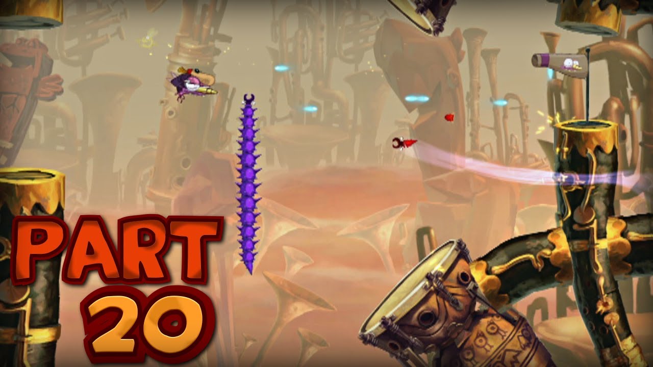 Rayman Origins - Part 20 | Snake Eyes. - YouTube