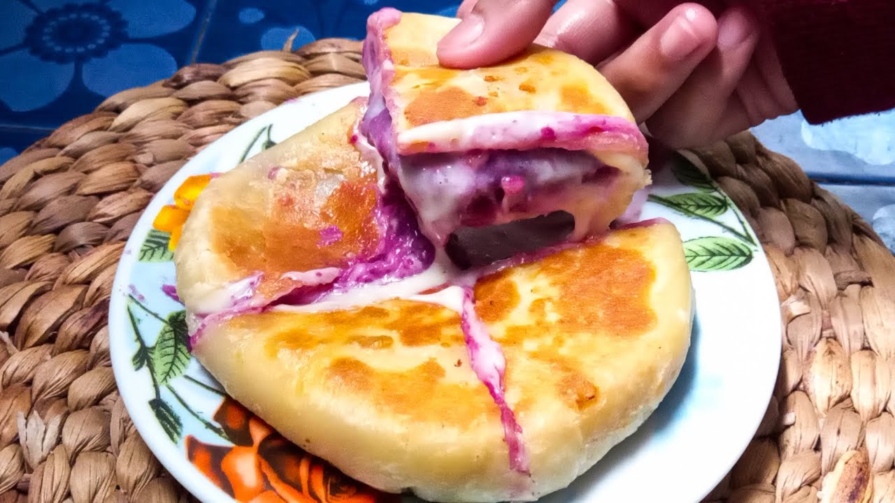 PANTAS SAJA VIRAL TERNYATA RASANYA BENERAN SEENAK INI || UBI UNGU ...