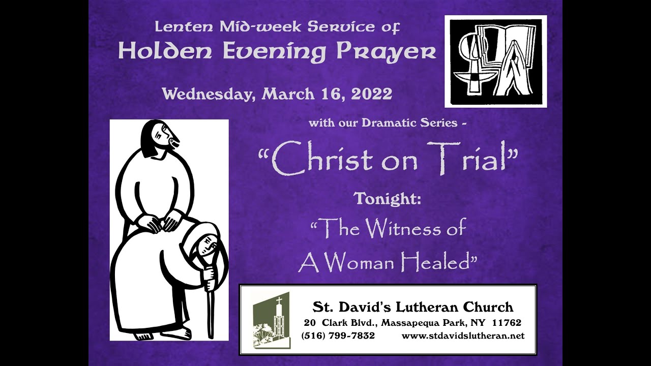 Lenten Mid-week Service of Evening Prayer- #2 - YouTube
