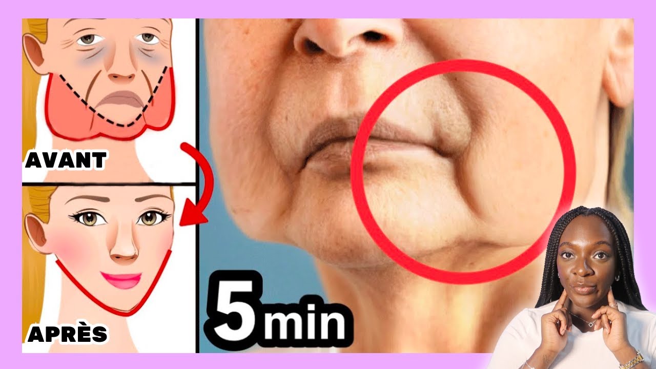 EXERCICE 100% EFFICACE POUR LEVER SON VISAGE 🔥 ROUTINE FACE YOGA ...