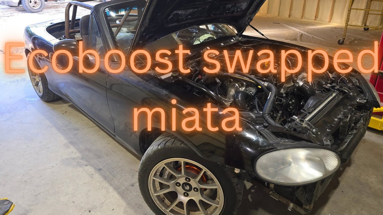 Ecoboost swapped nb miata. - YouTube