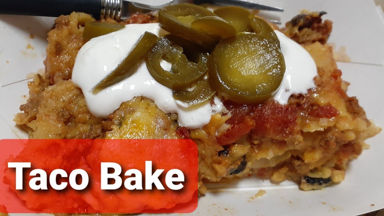 Taco Bake-In The Kitchen - YouTube