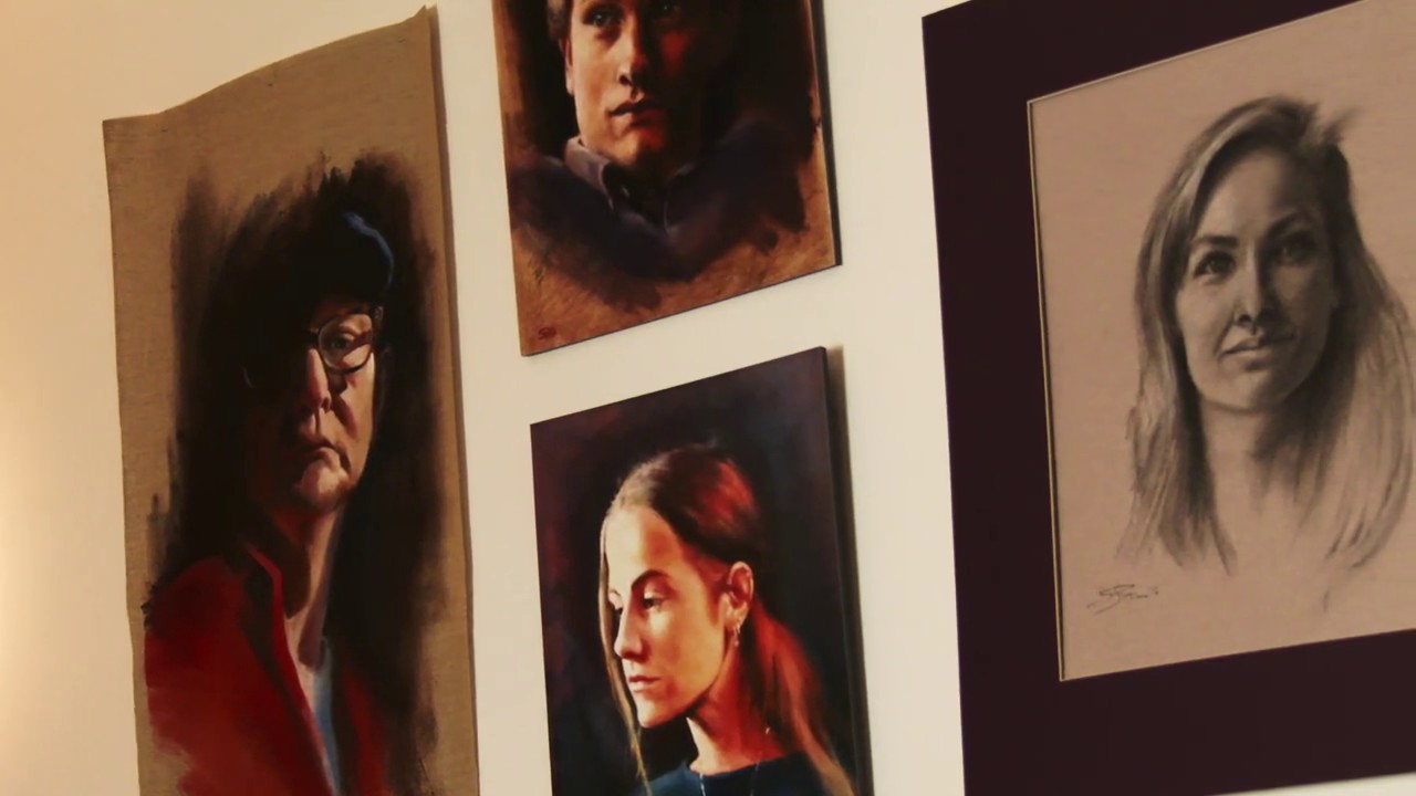 PBSIC WAWEL fundraising Art Classes by Simon Broom - YouTube