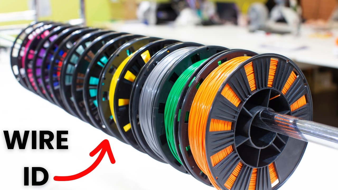 How to Identify Wire Colors and Sizes (Dryers, Romex, Cords) - YouTube