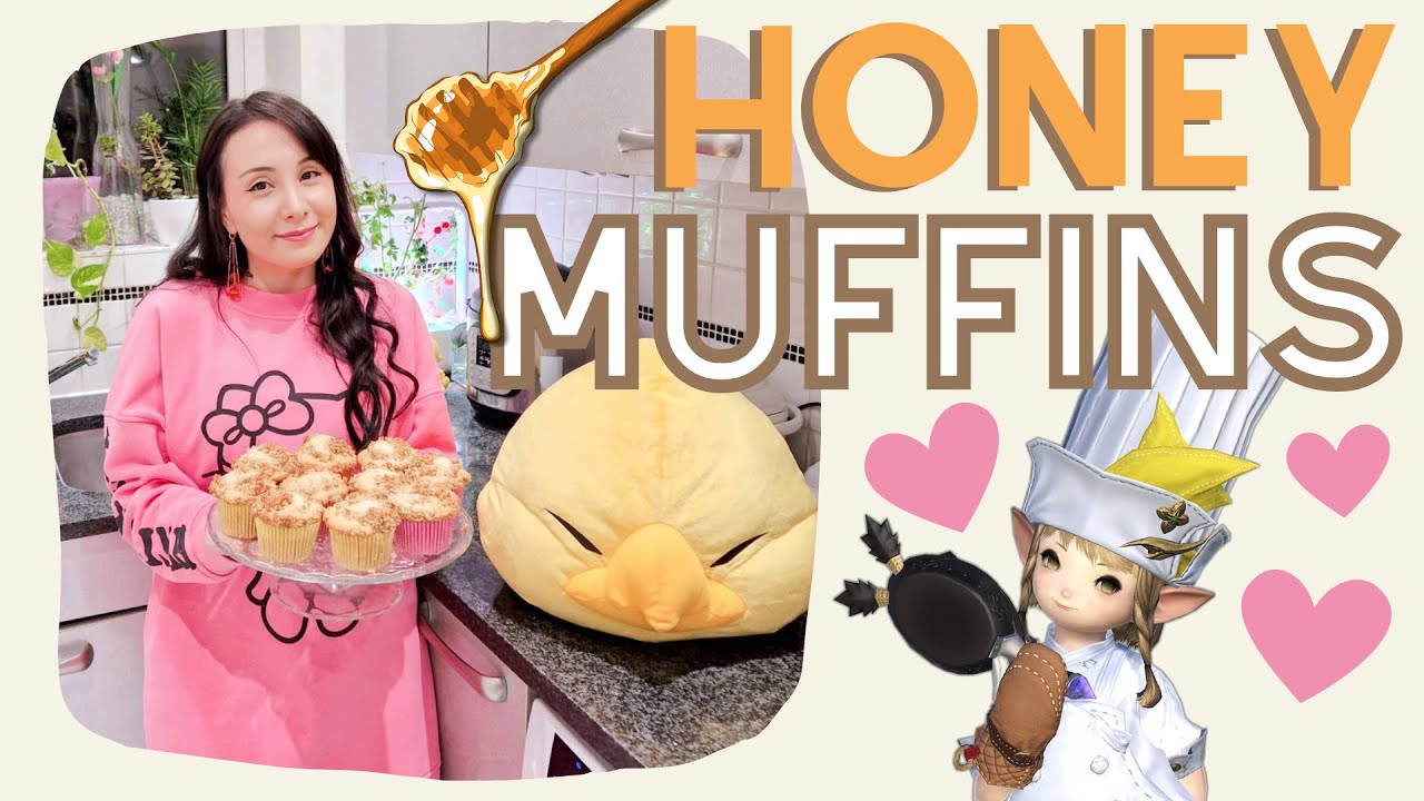 A Lalafell's Kitchen - Ep 1 - Honey Muffins 🧁 Food from Final Fantasy ...