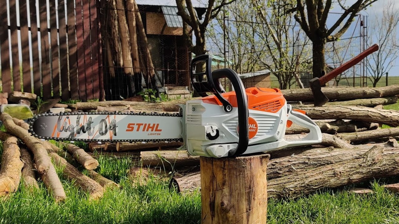 Drujba Stihl MSA 300C - YouTube