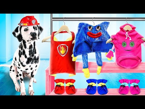 Evcil Hayvanlar için En Havalı Kendin Yap Tarzı Fikirler! Huggy Wuggy'nin Yardıma İhtiyacı Var