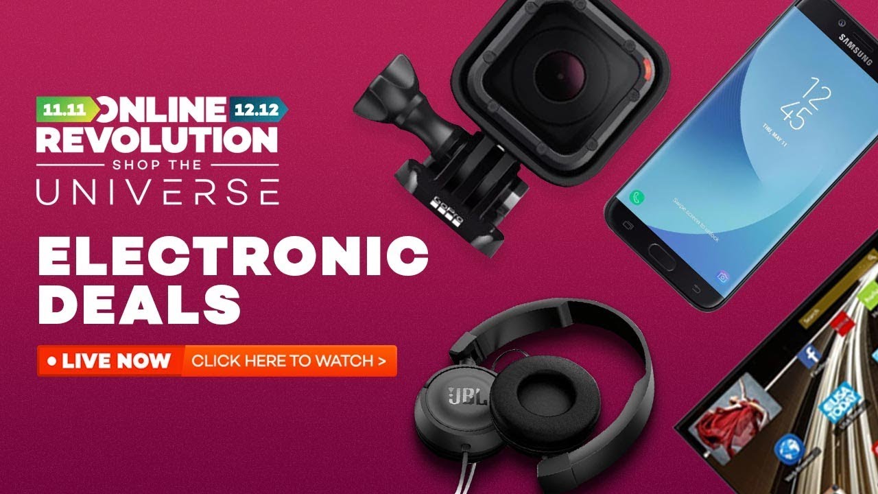 Lazada Online Revolution Electronics Deals - YouTube