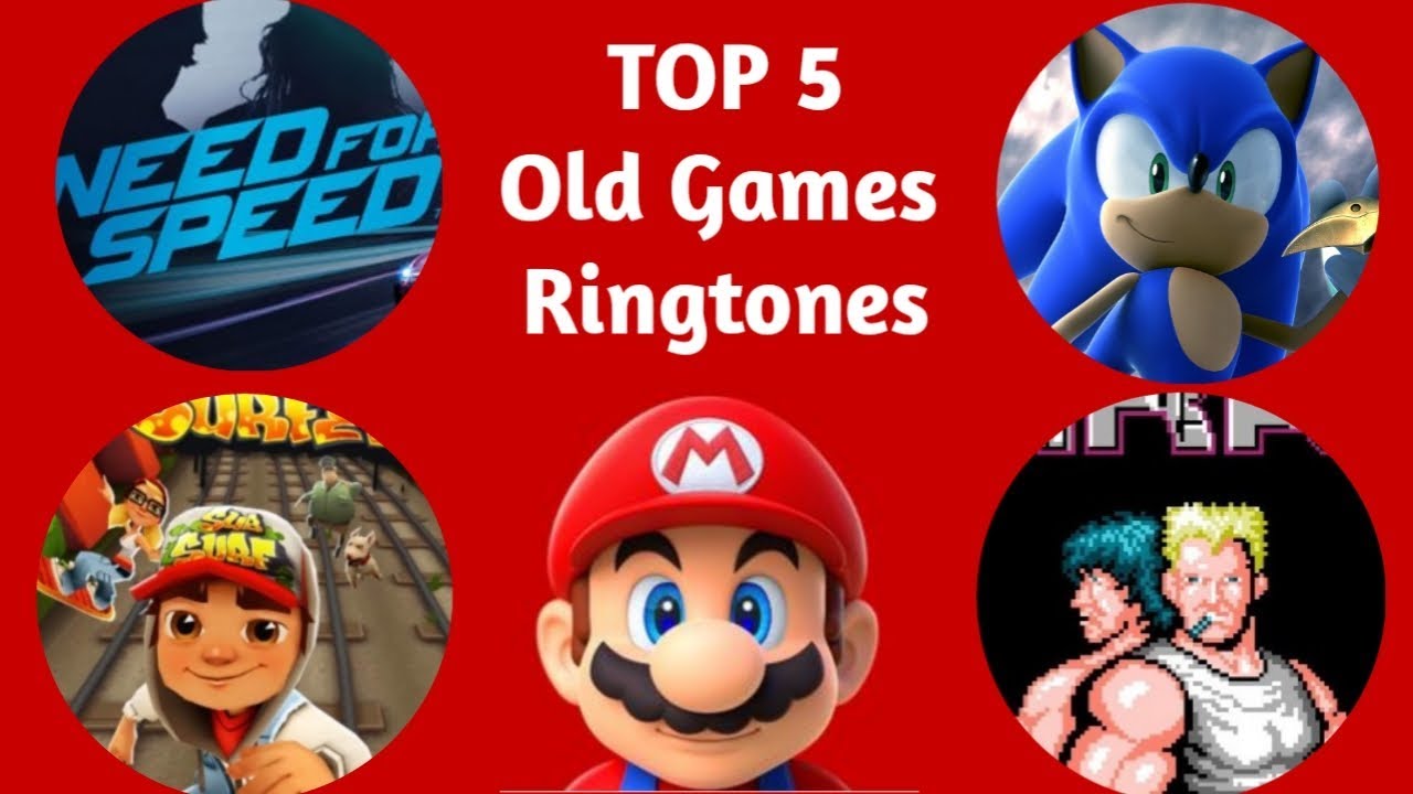 TOP 5 Game Ringtones||old games must try||Download NOW - YouTube
