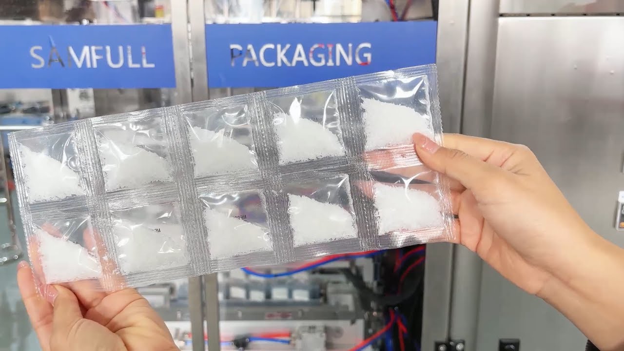 Samfull 5g 10g 8g granular MSG Monosodium glutamate sachet packaging ...