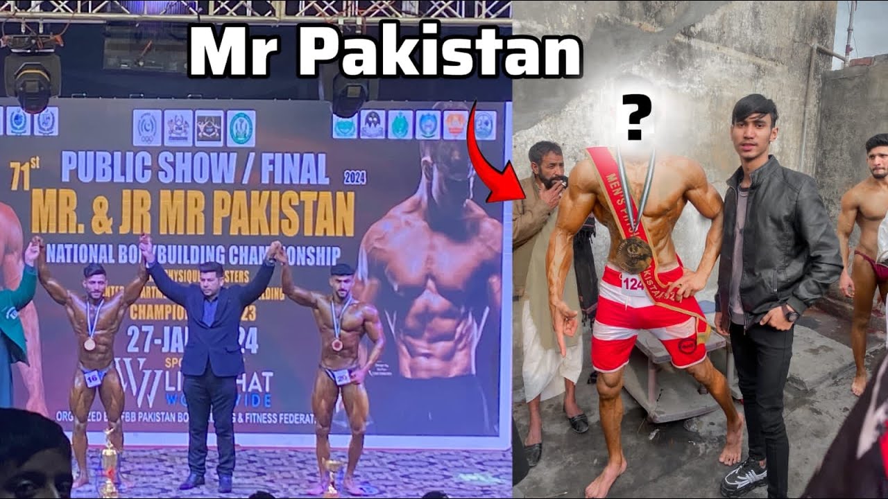 Mr & JR, Mr Pakistan National bodybuilding competition😍Who win Mr ...