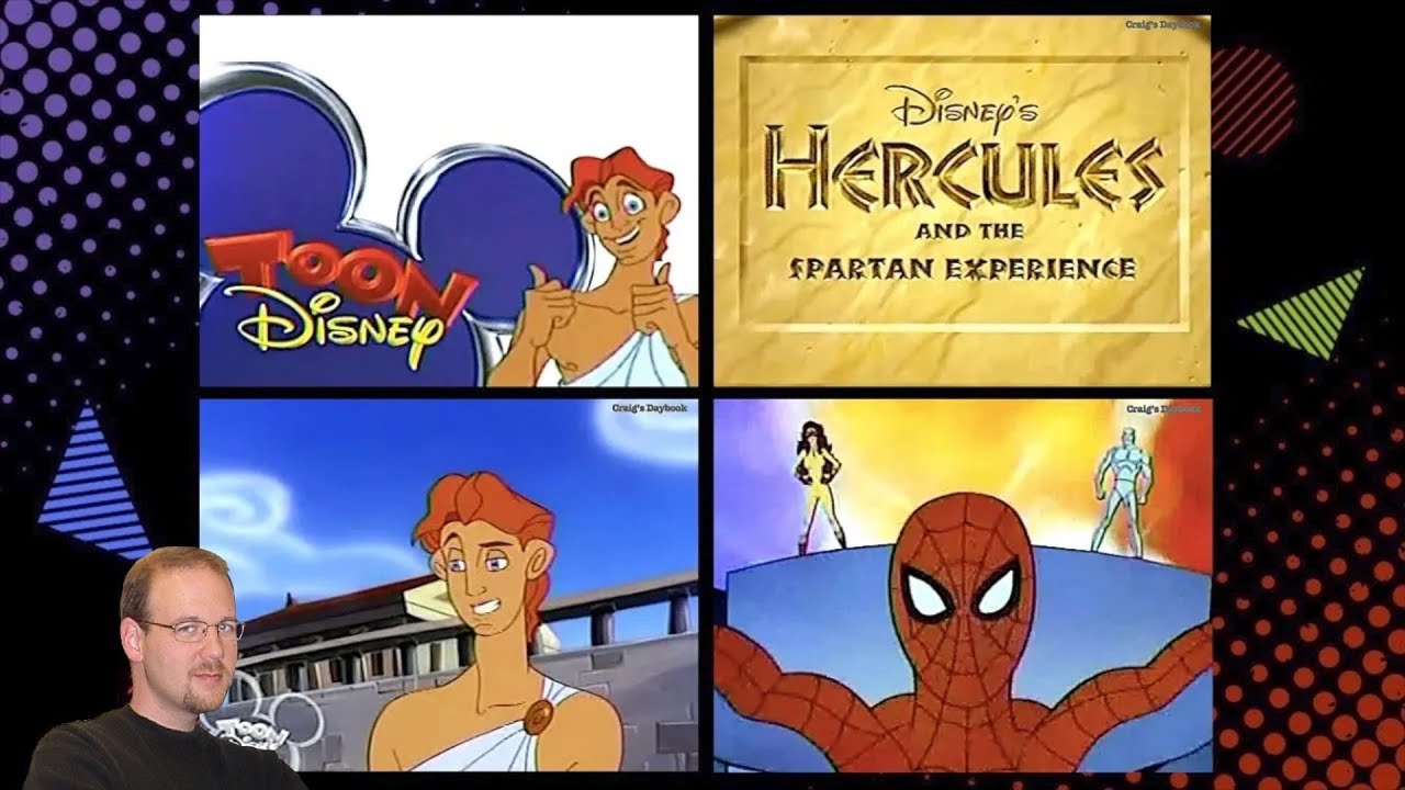 Retro 2005 - Toon Disney Promos 7 - Hercules, January - Cable TV History - YouTube