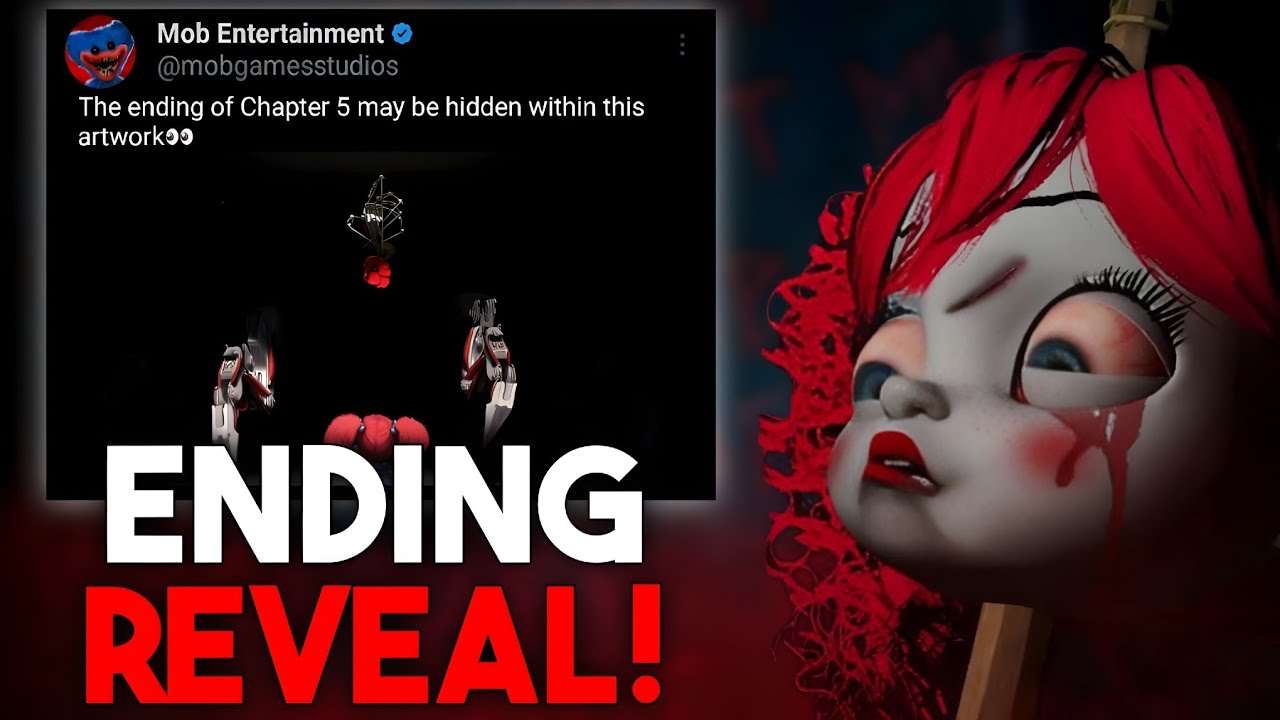 THIS ARTWORK HINTS THE END OF POPPY PLAYTIME CHAPTER 5... - YouTube