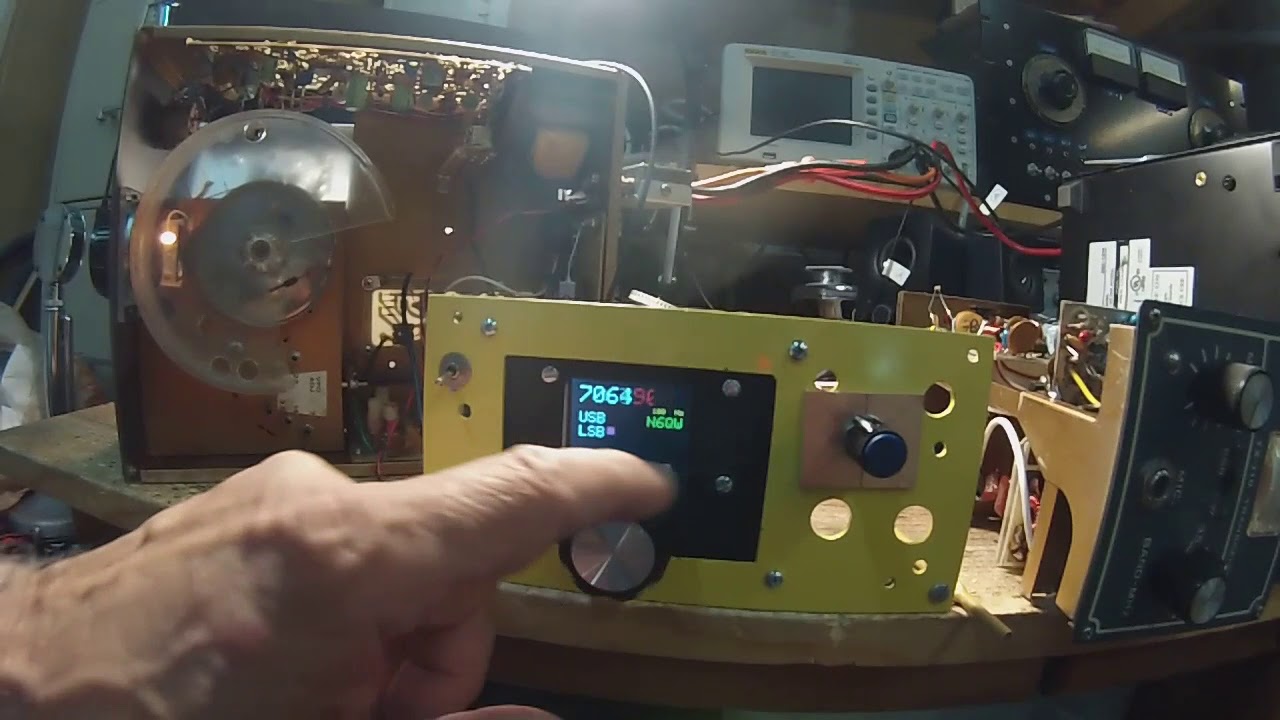 Atlas RX110 & TX110 Retroftted with an Arduino Nano and Si5351 - YouTube