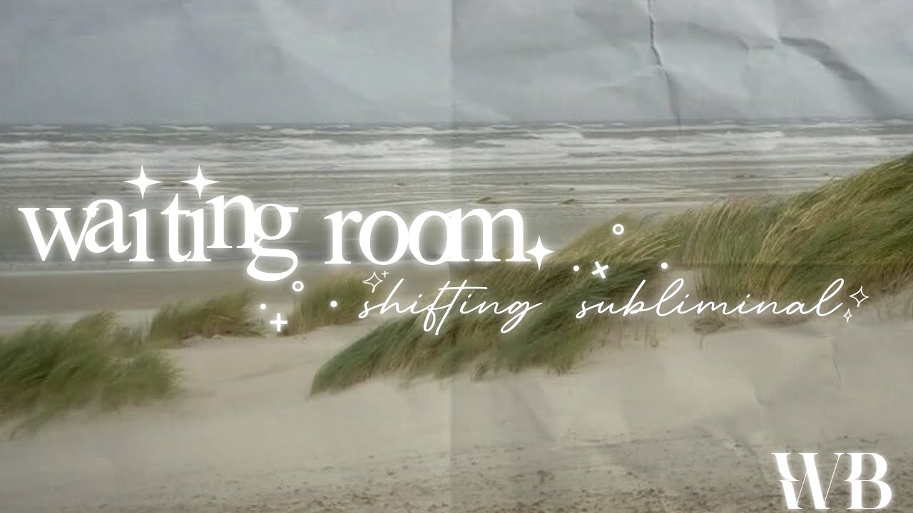 waiting room ⋆˚｡ shifting subliminal | calm + black screen - YouTube