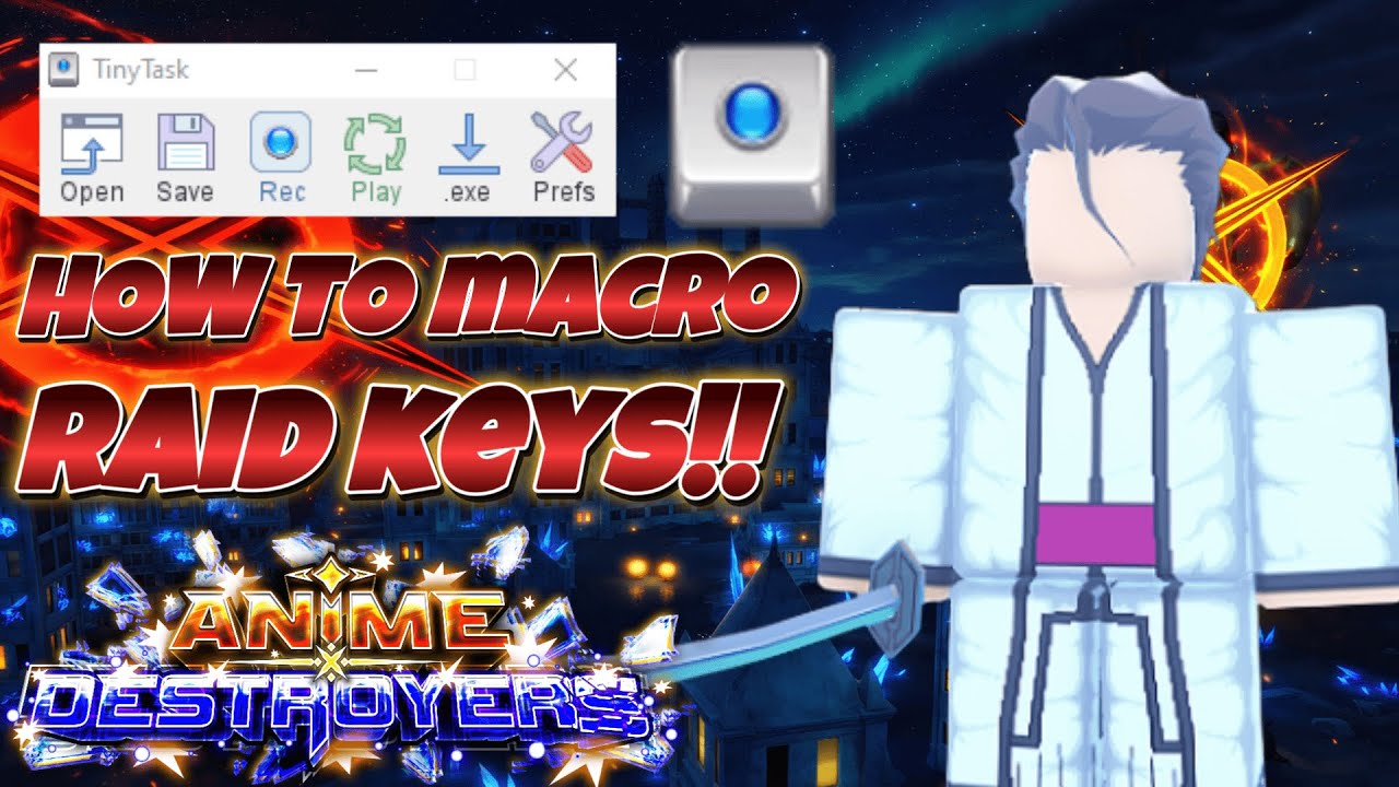 HOW to MACRO Raid Progression In ANIME DESTROYERS! - YouTube