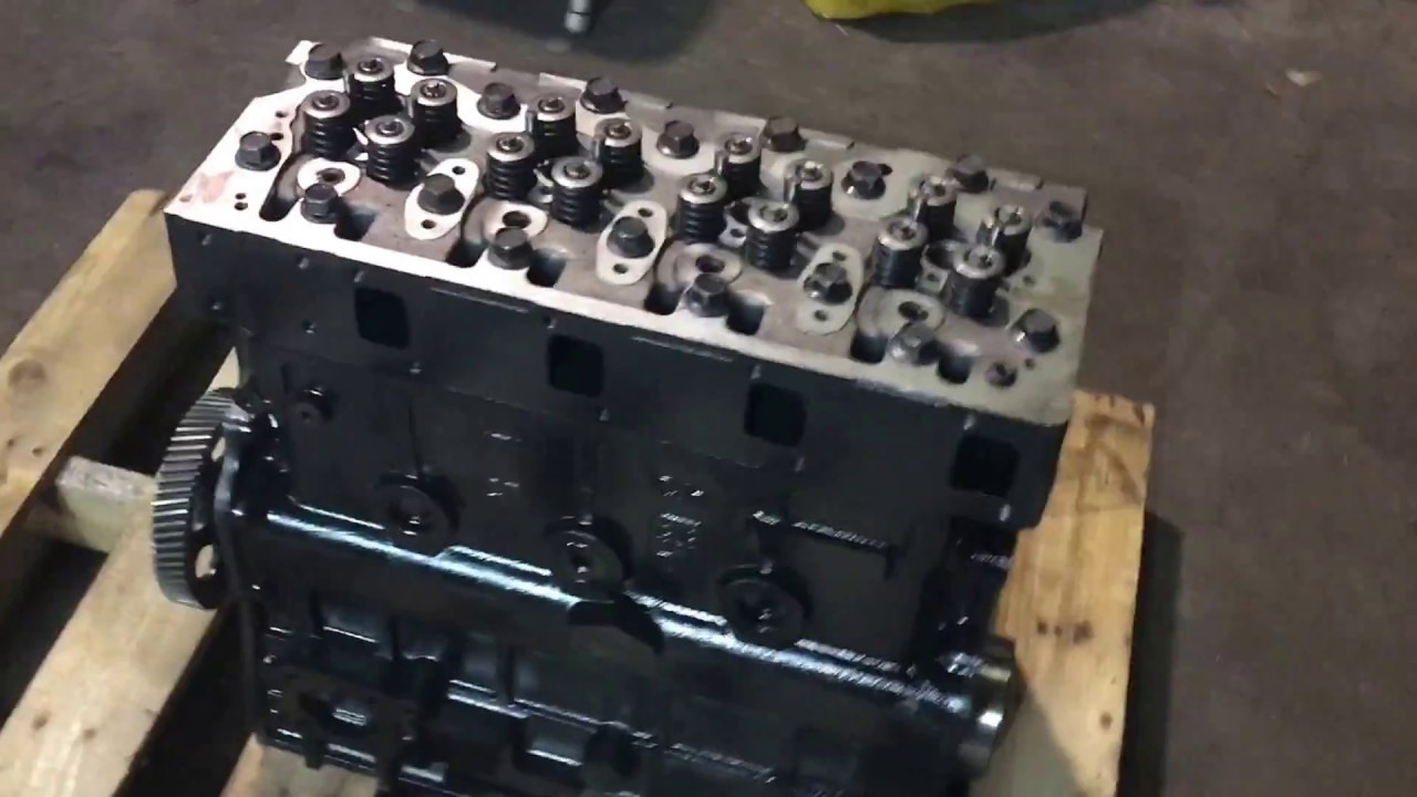Yanmar 4TNV98 brand new engine long block for sale - YouTube