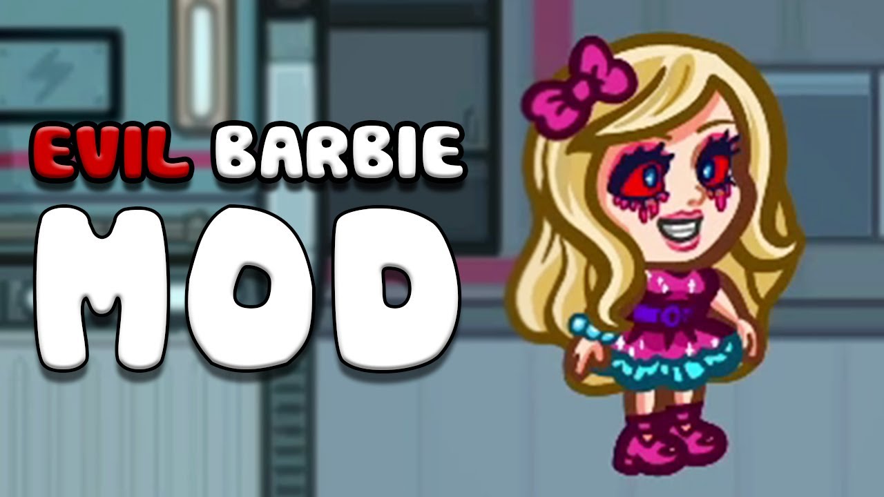 New EVIL BARBIE Mod in Among Us! (w/ Sub & Fletch) - YouTube