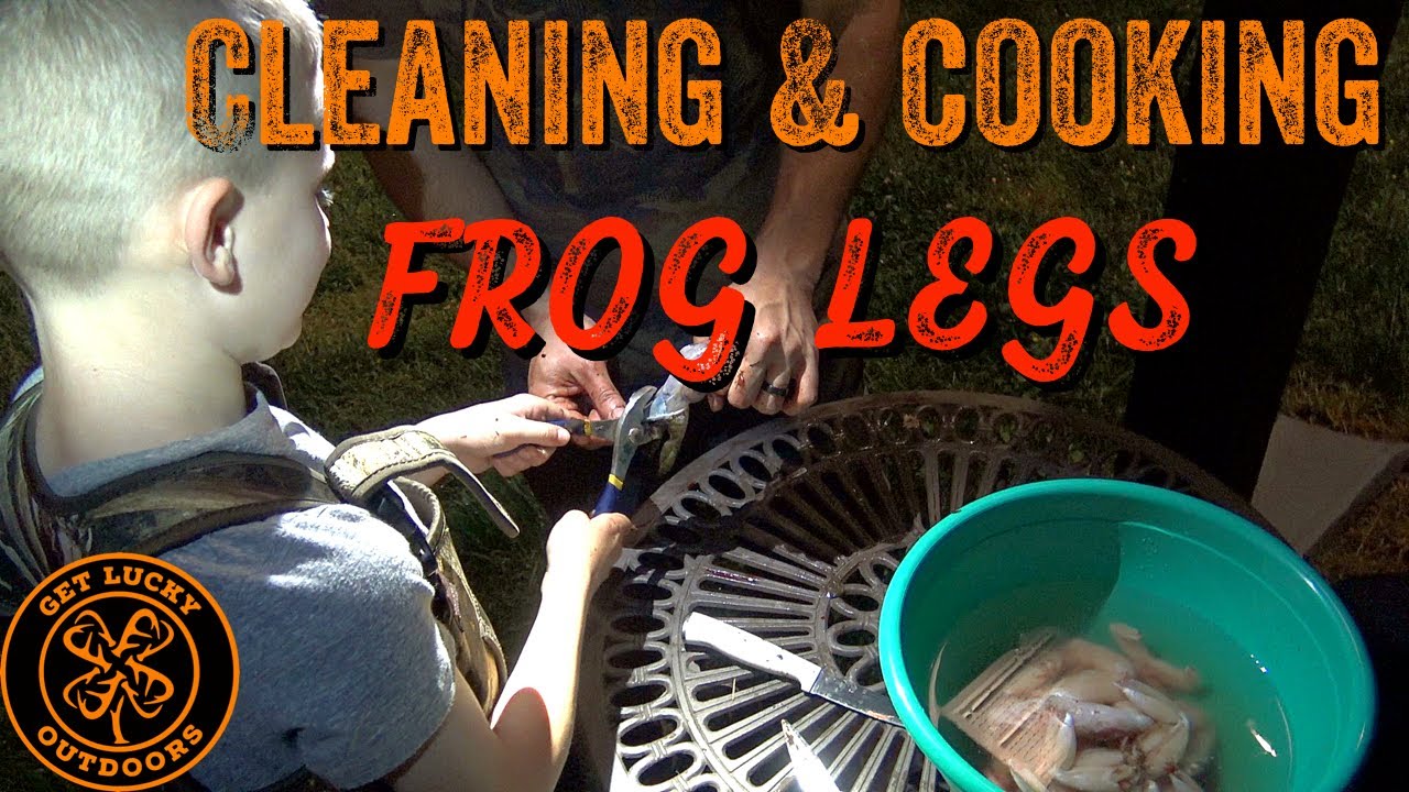 Cleaning And Cooking Bullfrogs For Breakfast. - YouTube