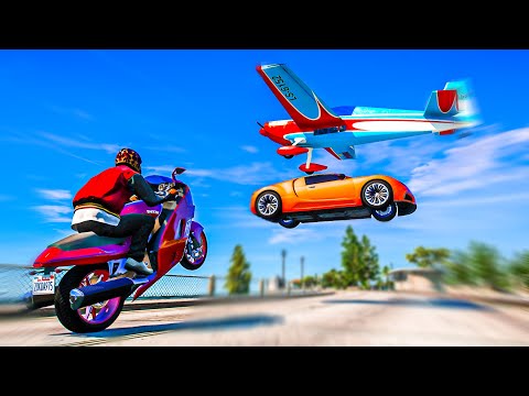The CRAZIEST GTA 5 STUNT Challenge EVER! (Stunts & Fails) - YouTube