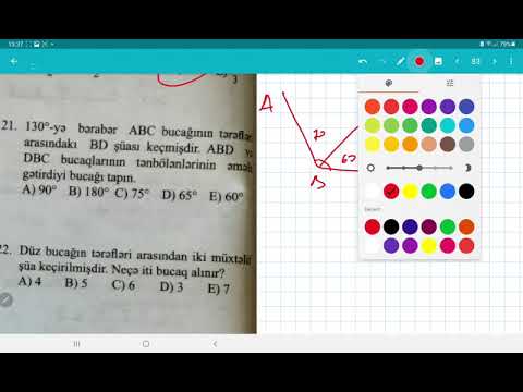 11 Buraxılış Güvən ,Həndəsənin əsas anlayışları 1-100
