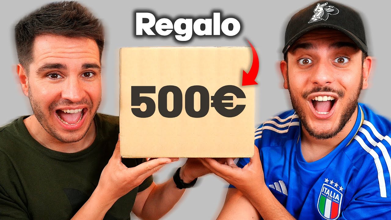 ROBERT PG me REGALA una CAJA con 500€ en CROMOS de FÚTBOL - YouTube